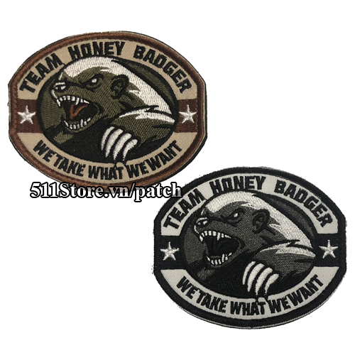 Team Honey Badger Patch